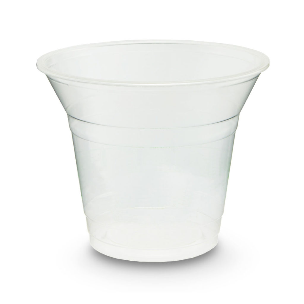 Vaso Ecológico Biodegradable Transparente de PLA de 16 oz