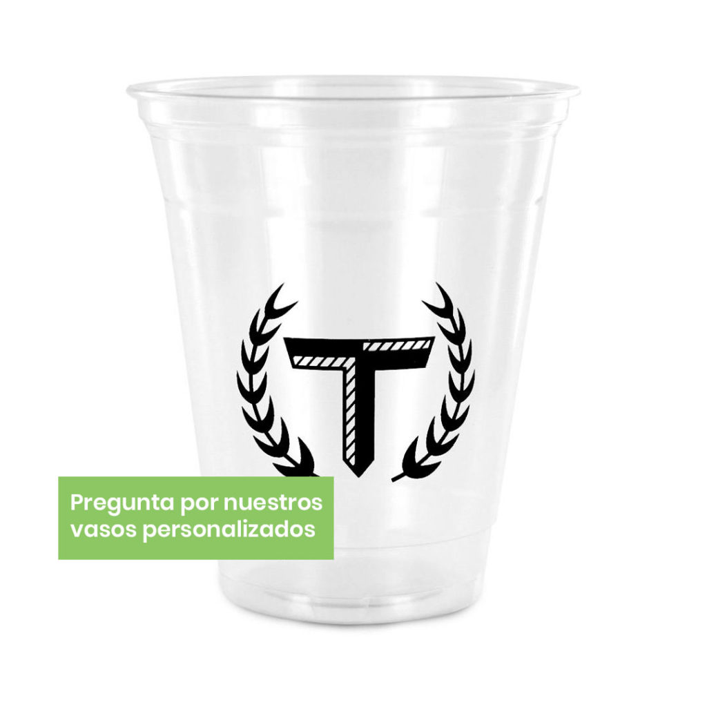 Vaso Ecológico Compostable de PLA de 0.35 litros